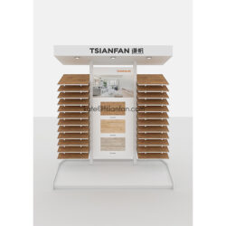 Metal Wood Floor Tile Timber Showroom Display Rack WD001 – Chinese ...