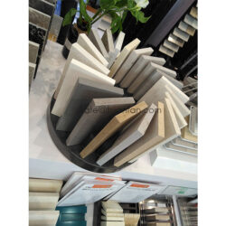 metal rotating granite and marble stone tabletop display stand rack ...